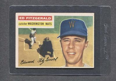 1956 Topps #198 Ed Fitzgerald (Nationals) Vg-Ex | eBay