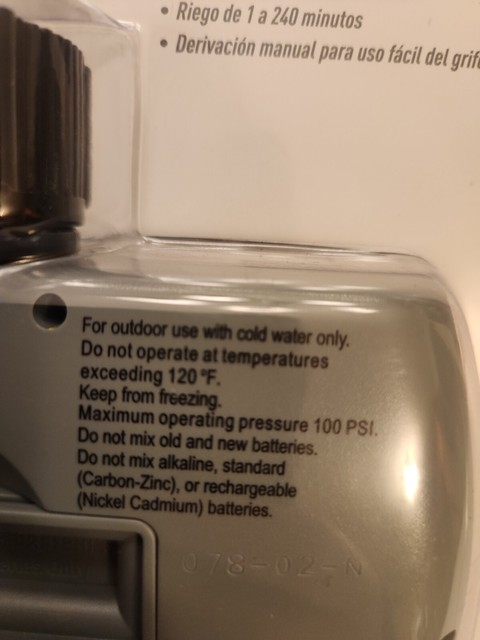 Orbit Irrigation Timer Digital Hose Lawn Yard 2 Port Model 56503 for ...