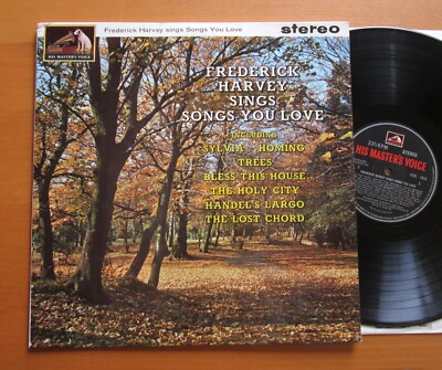 CSD 1513 ED1 Frederick Harvey Sings Songs You Love 1963 NEAR MINT HMV ...