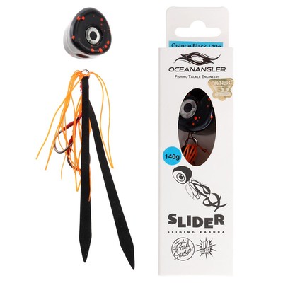 Ocean Angler Slider Rig 140g Orange/Black | eBay Australia