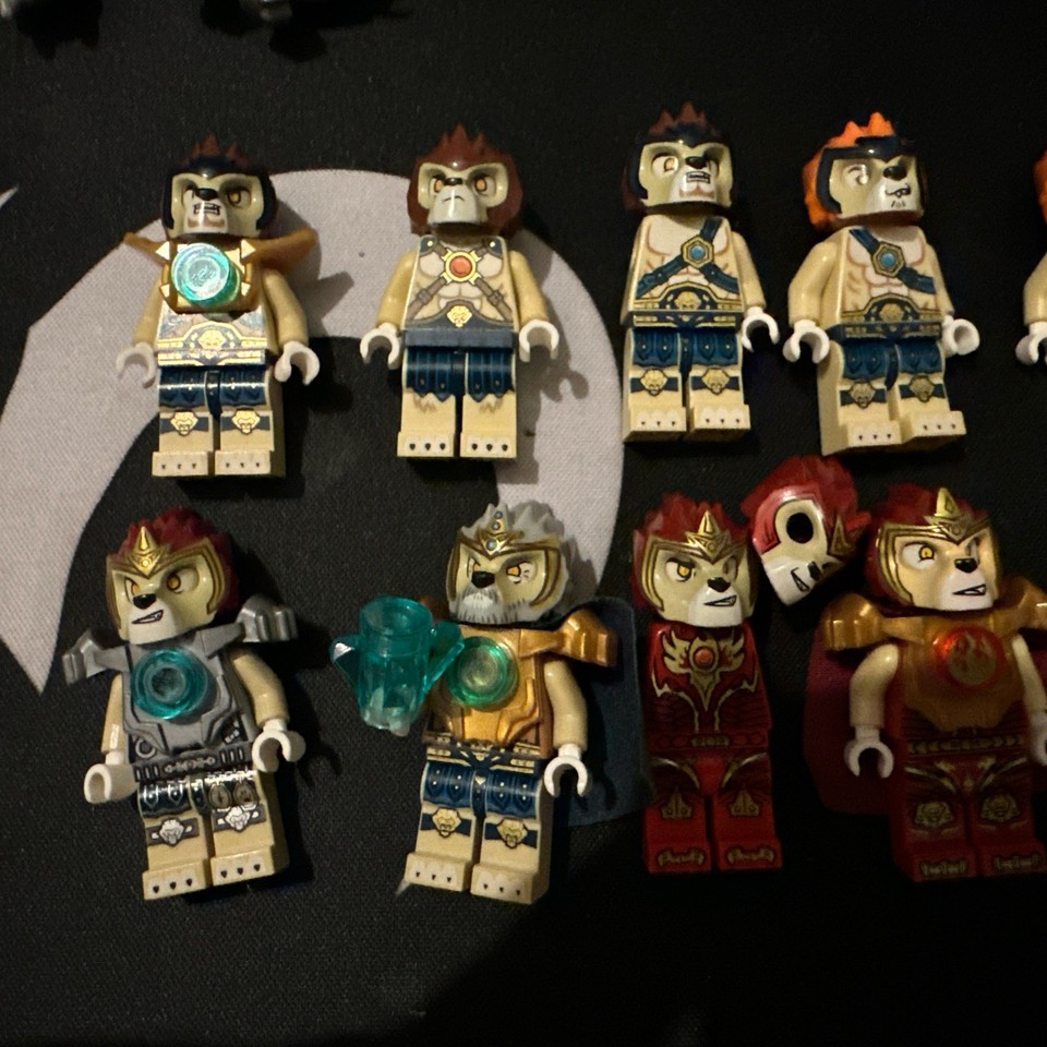 LEGO Chima Minifigures Lot Legends of Chima Minifigure X12 Lions | eBay