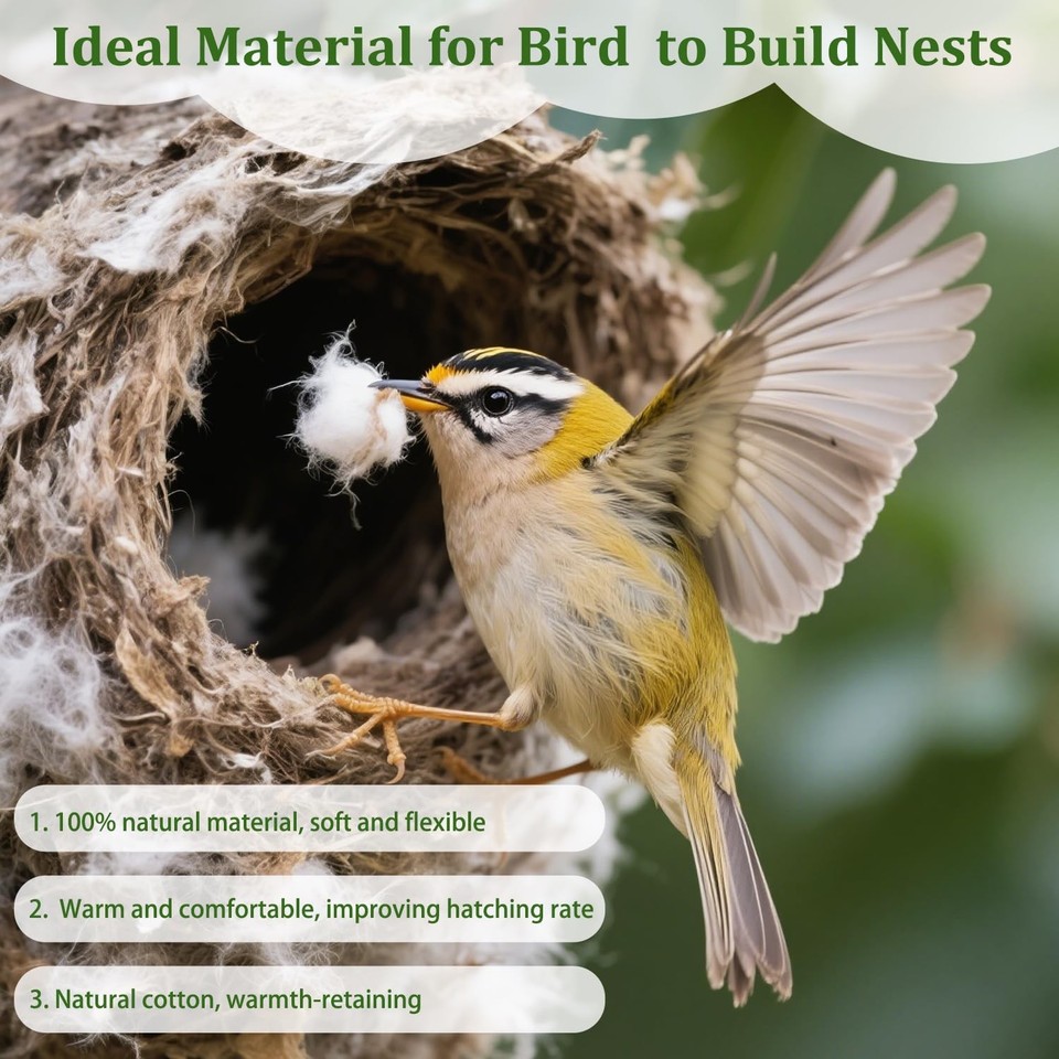 Bird Nesting Material, 2 Pack Refillable Hummingbird Material Red | eBay UK