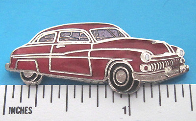 1951 51 MERCURY - hat pin , lapel pin , tie tac , hatpin GIFT BOXED dg ...