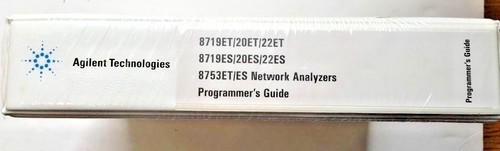 Agilent 8719ET/20ET/22ET 8719ES/20ES/22ES Programmer's Guide 08753 ...