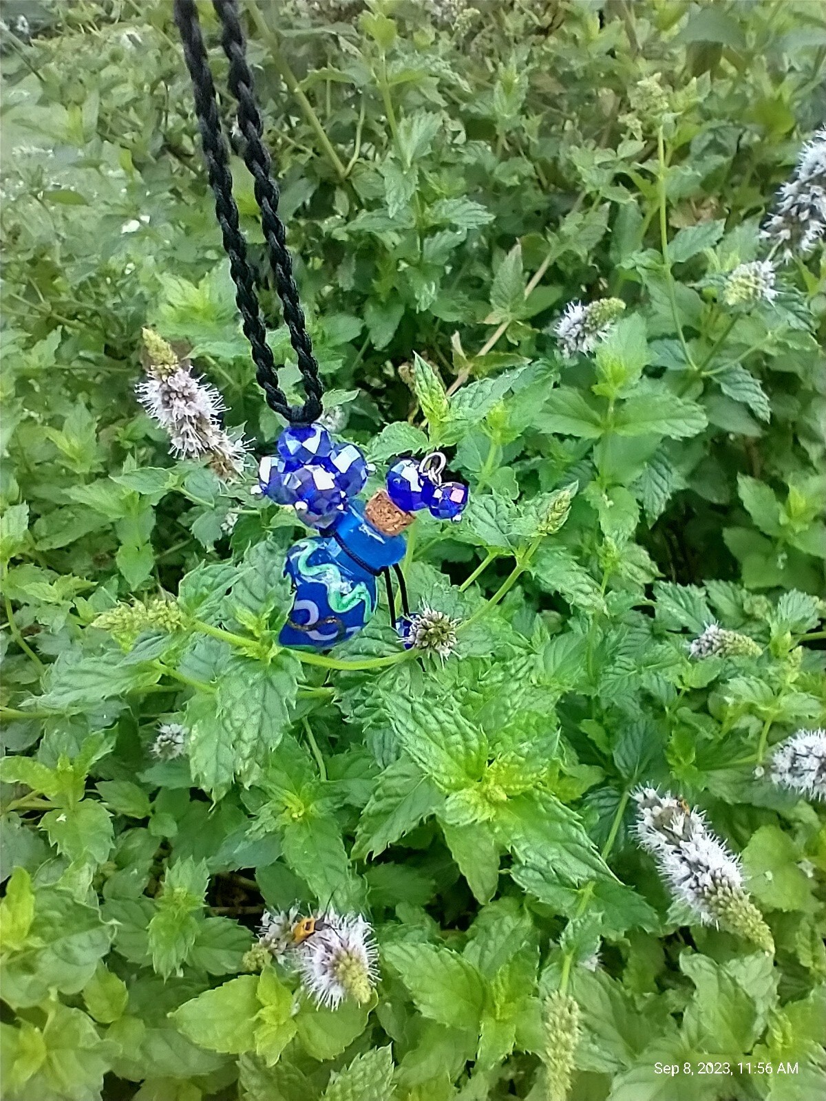 Potion Bottle PENDANT With string that is already tied and only 20" #8 ...