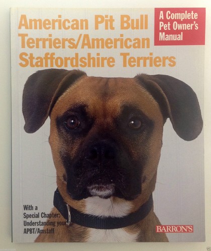 AMERICAN PIT BULL TERRIERS Barron's PB Book Bulldog UKC AKC Standards ...