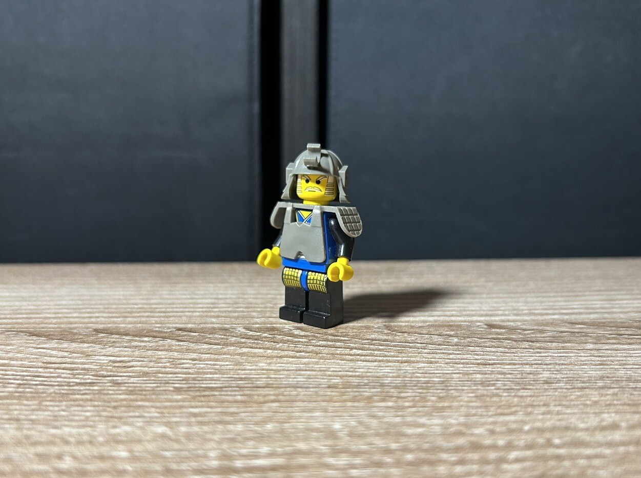 Lego Ninja Minifigure - Shogun Blue w/ Armor (cas056) | eBay