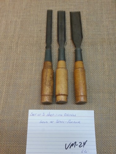 Set of 3 Happi-Time Sears Roebuck Wood Chisels | eBay