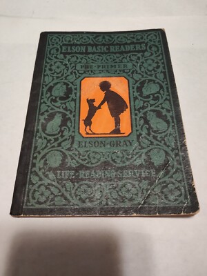 1930 "DICK and JANE" Elson Basic Readers ~ Pre-Primer ~ Elson-Gray. | eBay