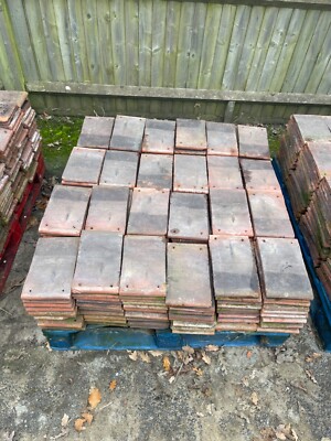 Reclaimed clay continuous nib roof tiles £0.31 each Approx 2300 BARGAIN ...