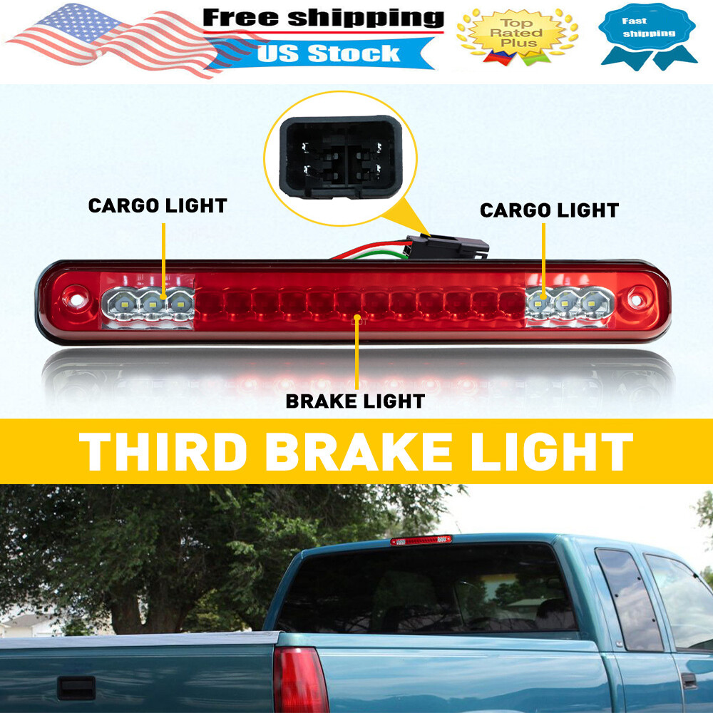 LED Third 3rd Brake Cargo Light For 88-98 Chevy Silverado GMC Sierra ...