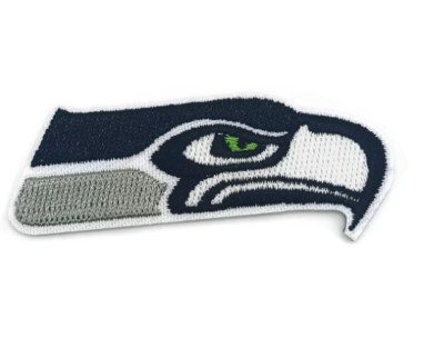 SEATTLE SEAHAWKS - NFL - NATIONAL FOOTBALL LEAGUE - Embroidered Iron On ...