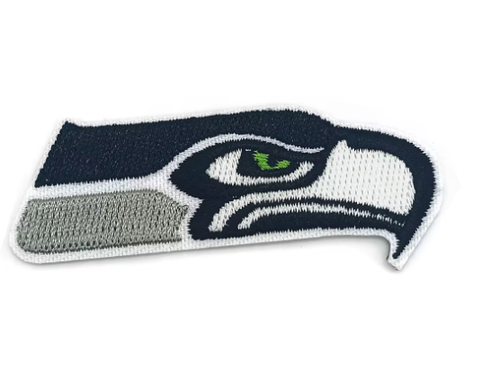 SEATTLE SEAHAWKS - NFL - NATIONAL FOOTBALL LEAGUE - Embroidered Iron On ...