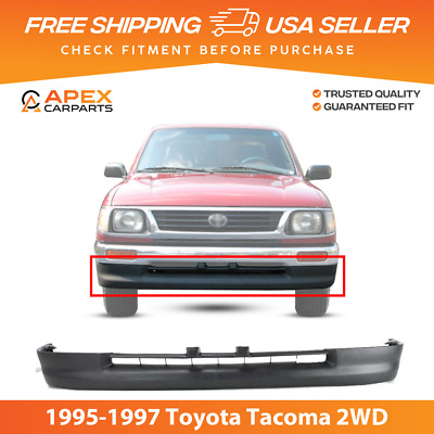 New Front Lower Panel Valance Textured For 1995-1997 Toyota Tacoma 2WD ...