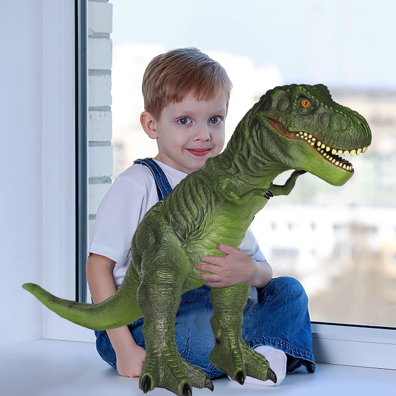 Big Dinosaur Toys for Boys 29 inch Large Gigantosaurus TREX Dinosaur ...