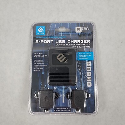 ICS Innovation 2-Port USB Charger A 2FD B - New/Sealed | eBay