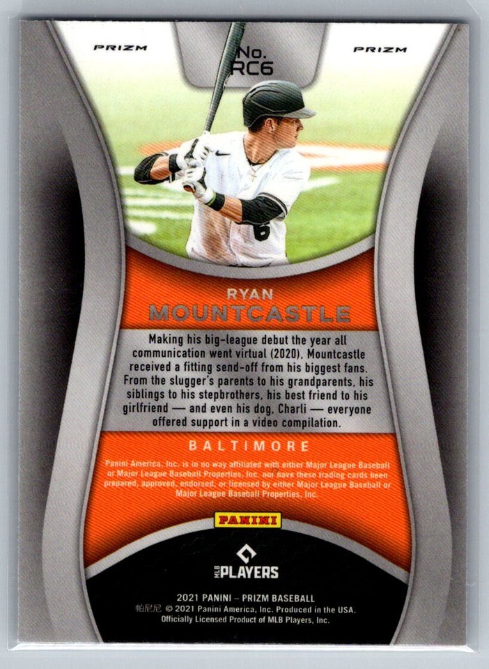 2021 Panini Prizm #RC6 Ryan Mountcastle Rookie Class Silver Prizm | eBay