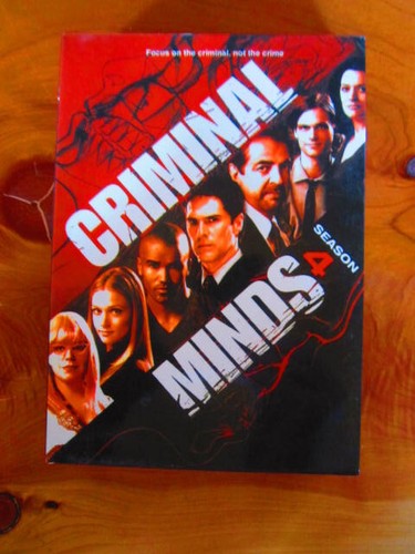DVD CRIMINAL MINDS SEASON FOUR BOX SET GREAT ** MUST SEE ** | eBay ...