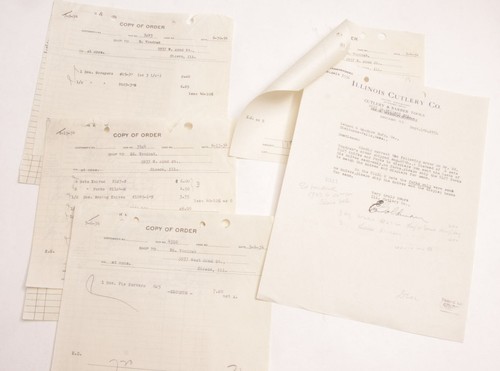 1934 Lamson Goodnow Ed Vondrak Illinois Cutlery Co Chicago IL Ephemera ...