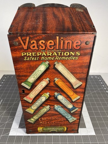 Vaseline Preparations Drug Store Countertop Display Tin Advertisement ...
