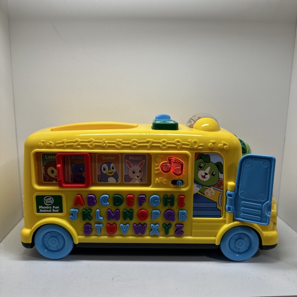 Leap Frog School Bus Phonics Fun Learn Leap Frog ABC Alphabet Play Kid ...