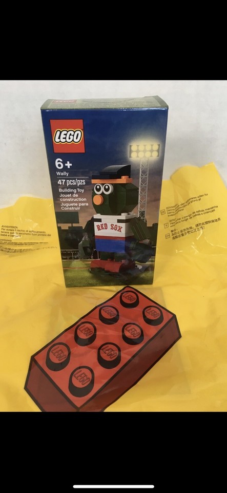 Boston Red Sox LEGO Wally Mascot Limited Edition SGA Fenway Park - 6/26 ...