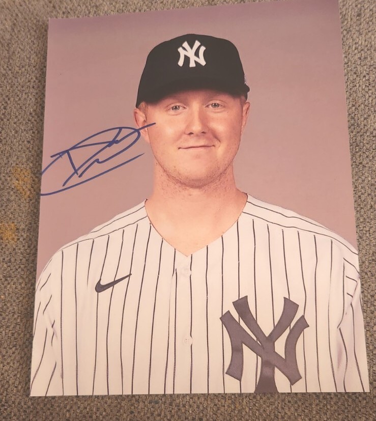 DANNY WATSON SIGNED 8X10 PHOTO NEW YORK YANKEES PITCHER PROSPT W/COA ...