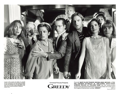 Greedy 1994 Movie Photo 8x10 Michael J Fox Joyce Hyser Phil Hartman ...