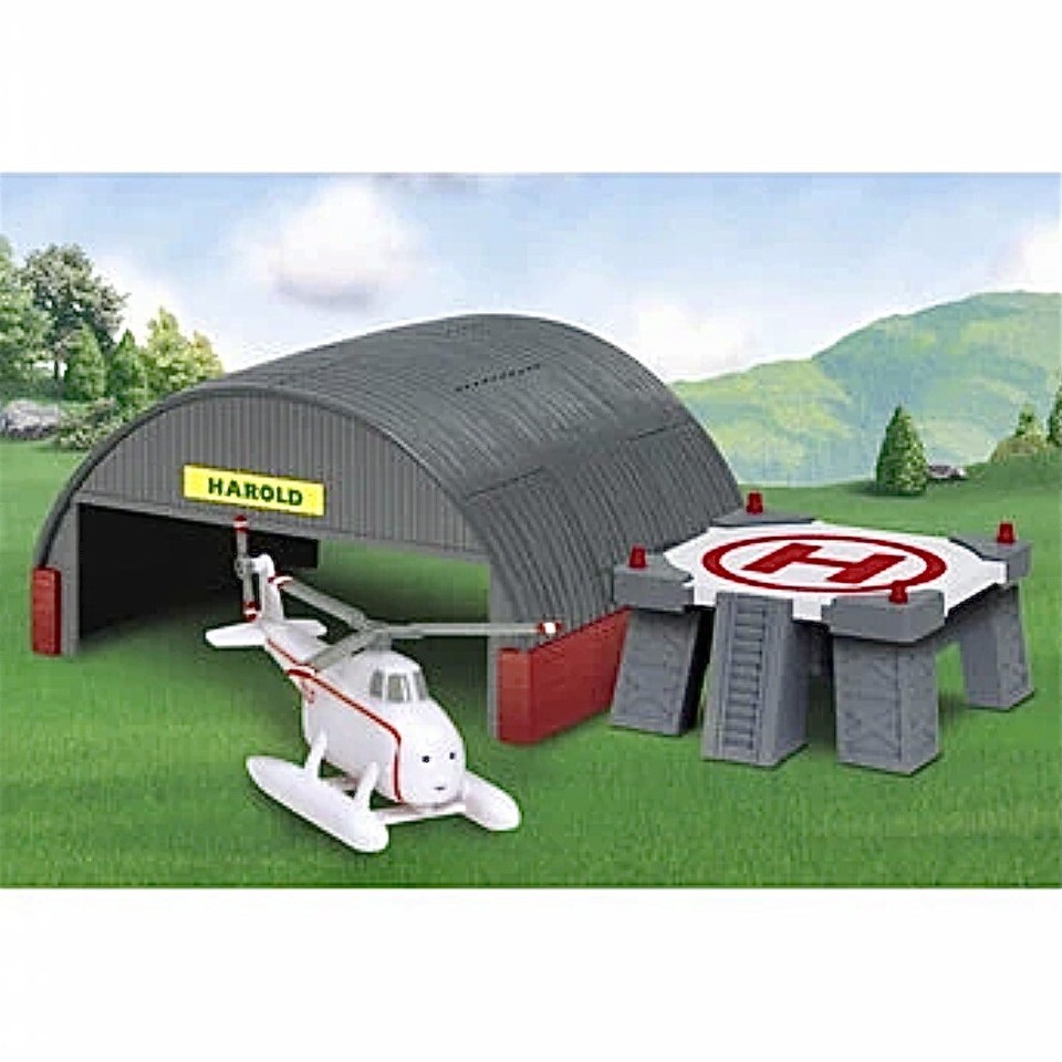 Thomas & Friends TrackMaster Harold at the Hanger BNIB | eBay