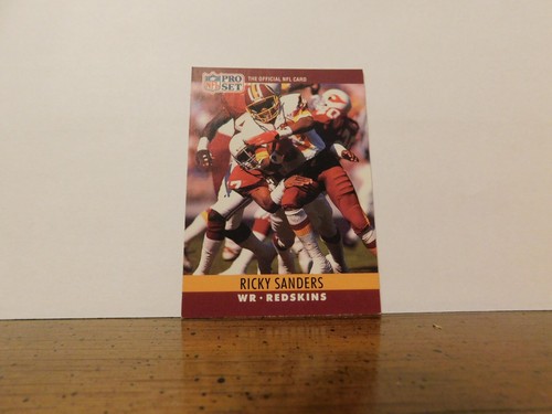 PRO SET NFL FOOTBALL TRADING CARD RICKY SANDERS | eBay