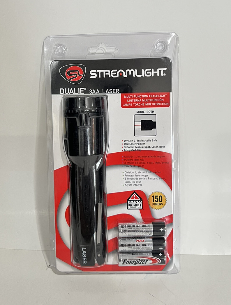 Streamlight+Dualie+3AA+Laser+3+x+AA+Flashlight+68762 for sale online | eBay
