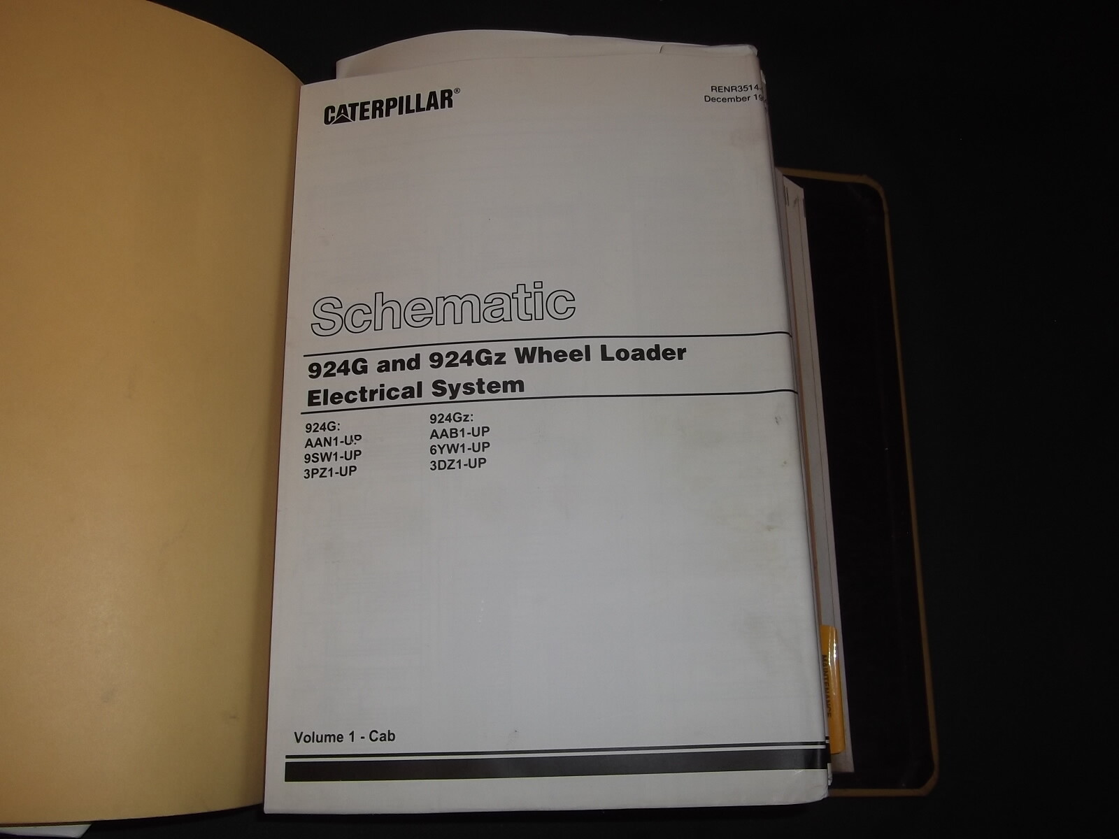 CAT Caterpillar 924g 924gz Wheel Loader Repair Shop Service Manual ...