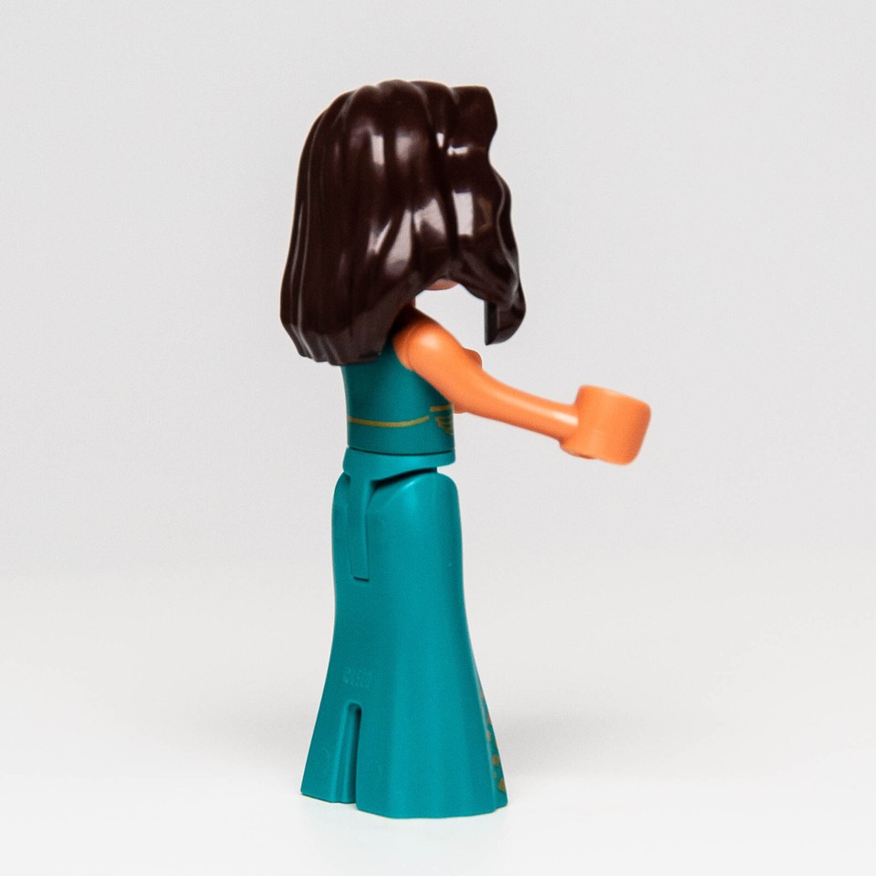 NEW Lego Friends Minifigure - Amelia w/ Gold Squares on Skirt (frnd451 ...