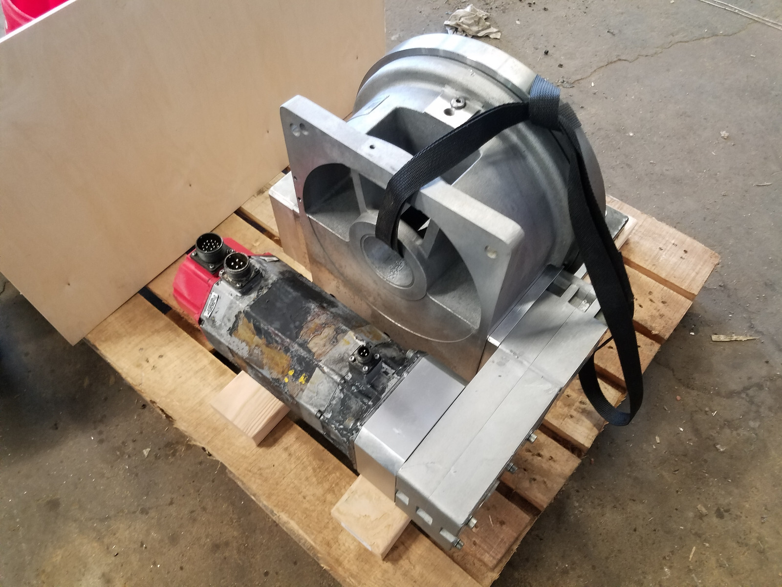 Fibrotor NC Rotary Table, EM NC 13.0280.0.122.00.2.3.0 + Fanuc servo ...