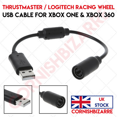 THRUSTMASTER TX & TMX FERRARI RACING WHEEL BREAKAWAY USB ADAPTER XBOX ...