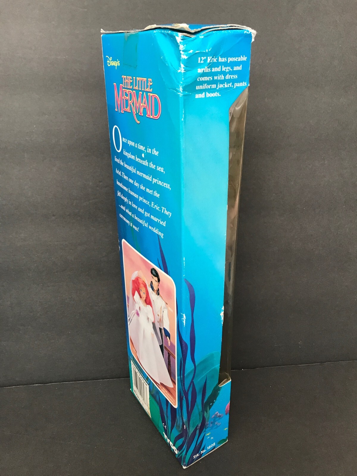 Ariel The Beautiful Bride Doll Eric Groom Wedding Disney Little Mermaid ...