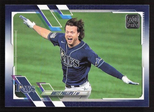 2021 Topps Brett Phillips Royal Blue Parallel #586 Card | eBay