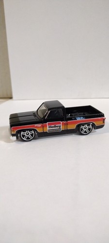 Hot Wheels Custom 83 Chevy Silverado, Holley Equipped, Edelbrock | eBay