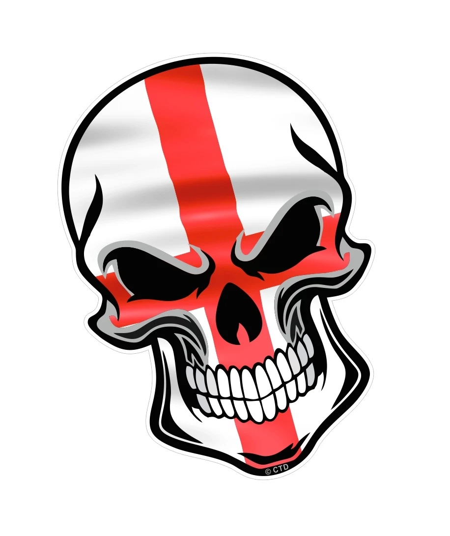 Bike Stickers Design Skull