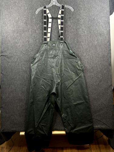 Helly Hansen Bib Waders Men's Large Green Waterproof Suspenders Fishing ...