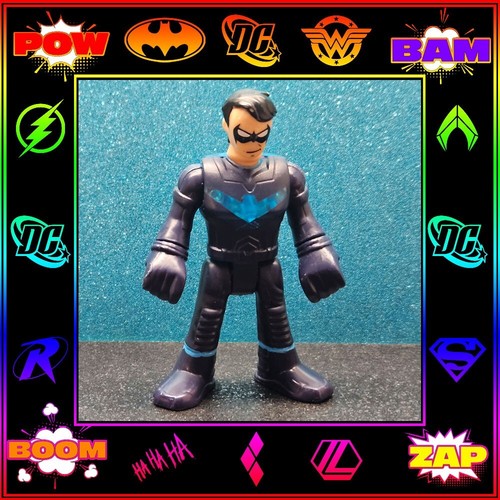 Fisher Price Imaginext DC Super Friends Robin NightWing action figure ...