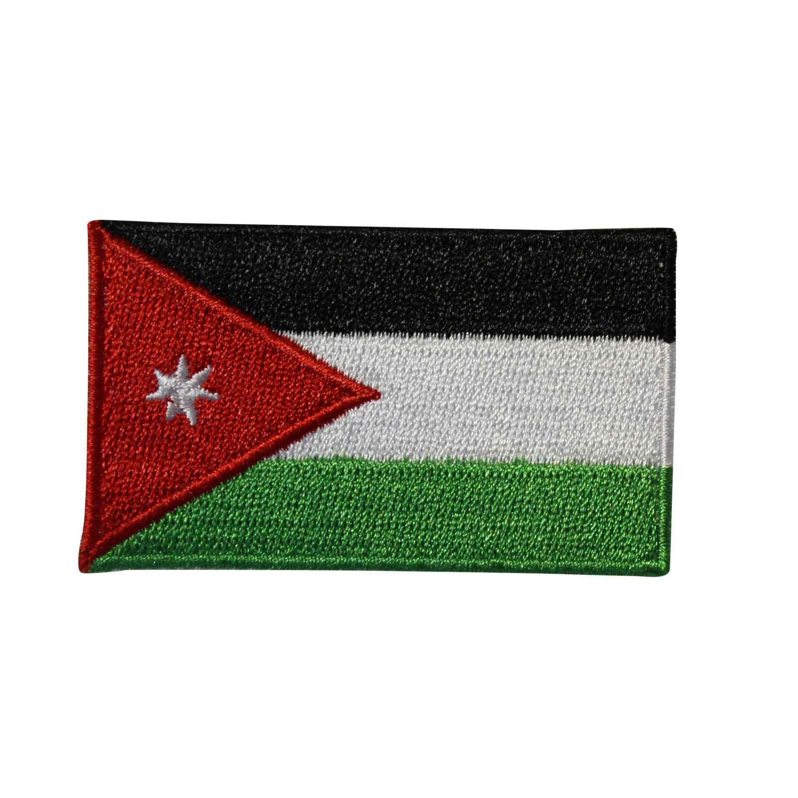 Country Of Jordan Flag Embroidered Iron On Patch - Jordanian 164-C | eBay
