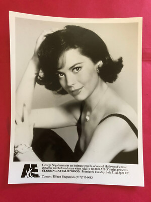 Natalie Wood , A&E Biography , original vintage press headshot photo | eBay