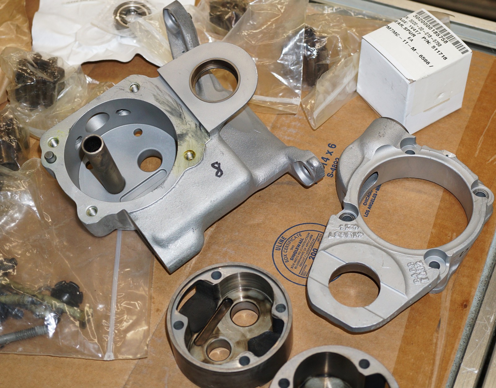 MILITARY TF33 JT3D JET ENGINE SCAV PUMP PARTS KIT 513522 580358 504335 ...