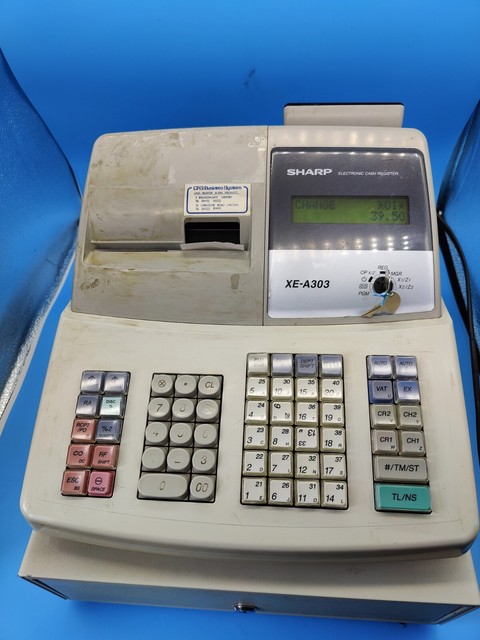 Sharp XE-A303 Cash Register Machine for sale online | eBay