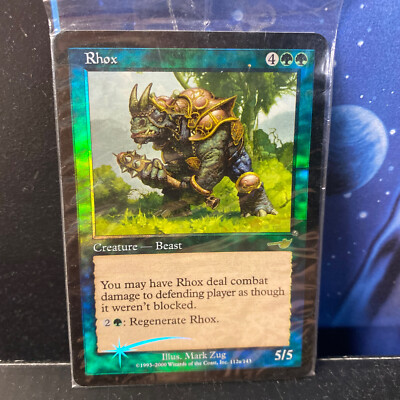 MTG Rhox Unique & Misc. Promos 112a/143 Foil Promo Still In Wrapper | eBay