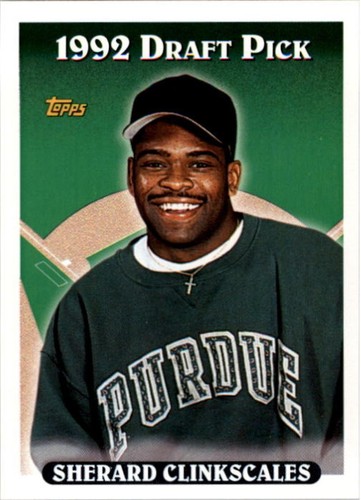 1993 Topps #706 Sherard Clinkscales NMMT (RC) Royals | eBay
