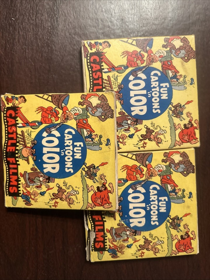 Castle Films 8mm Films: Jack and the Beanstalk, Whittington's Cat, and ...