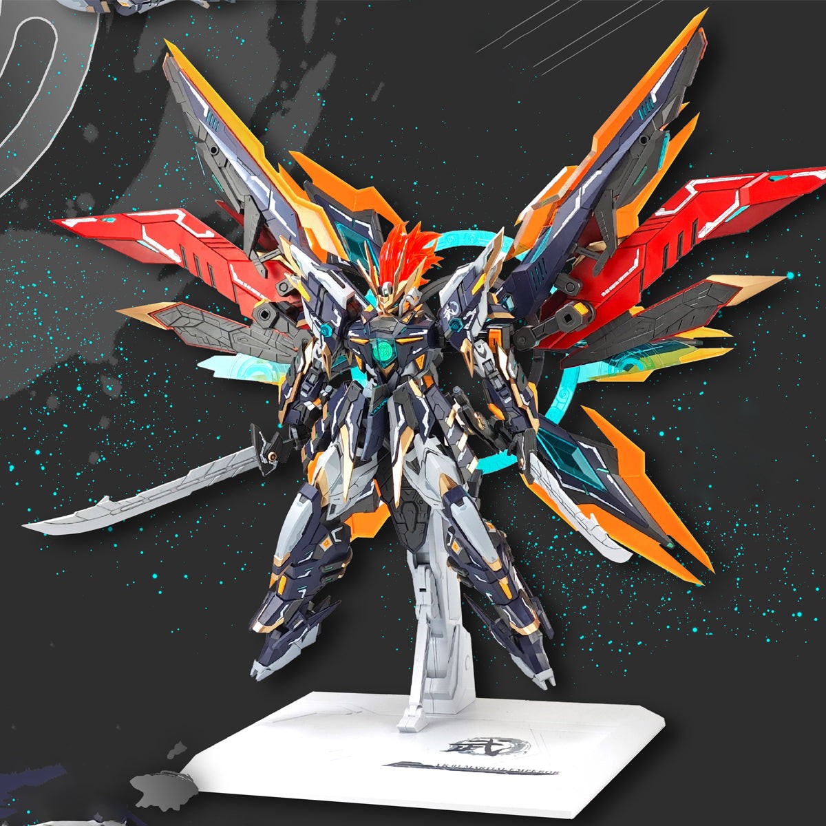 HiPlay SNAA Emperor Series, Martial Empiror, Mecha 1:100 Plastic Model ...