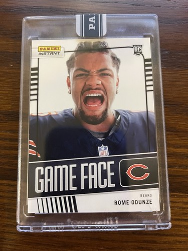 2024 Panini Instant Game Face Rome Odunze 1/1 Chicago Bears | eBay